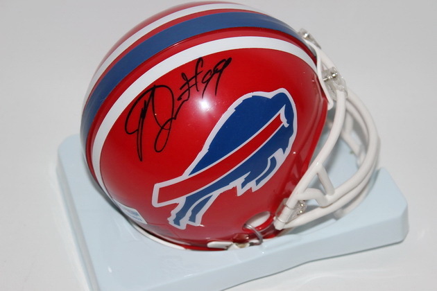 NFL Auction | MARCELL DAREUS SIGNED BILLS MINI HELMET