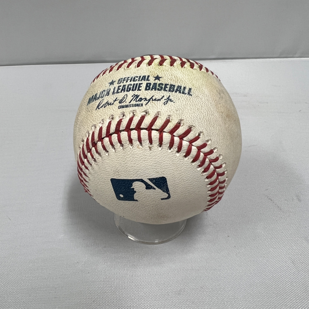 2022 Game Used Baseball used on 4/27 vs. OAK - T-7: Jake McGee to ...