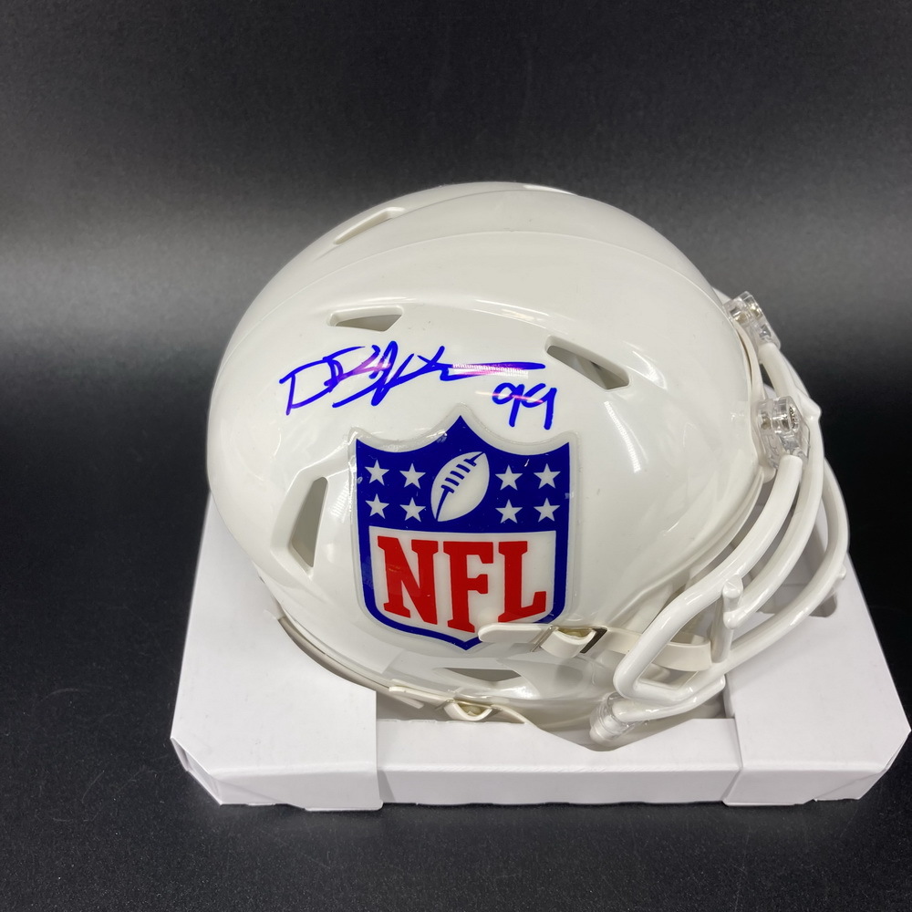 NFL - Colts Deforest Buckner Signed NFL Shield Mini Helmet | The ...