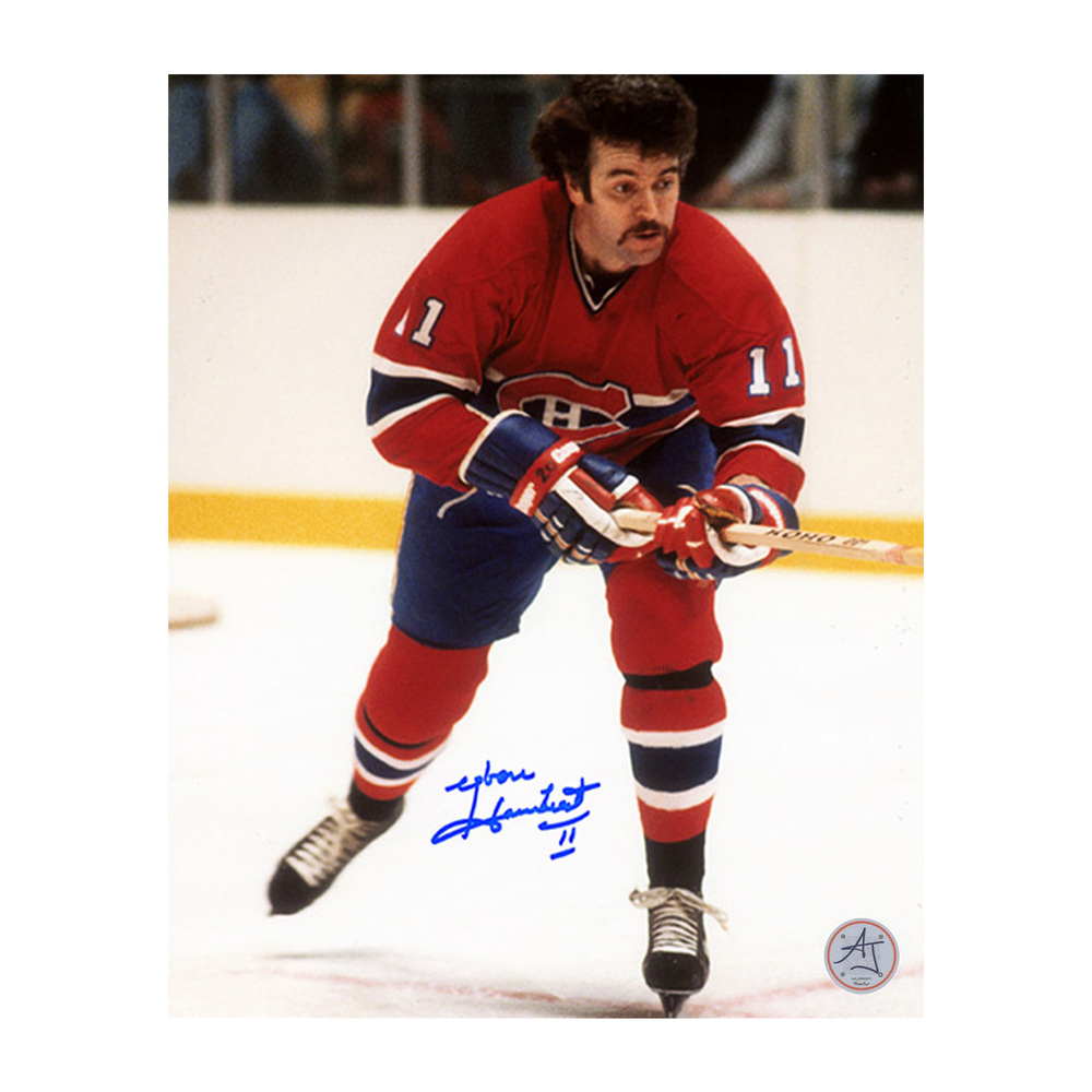 Yvon Lambert Autographed Montreal Canadiens 8x10 Photo - NHL Auctions