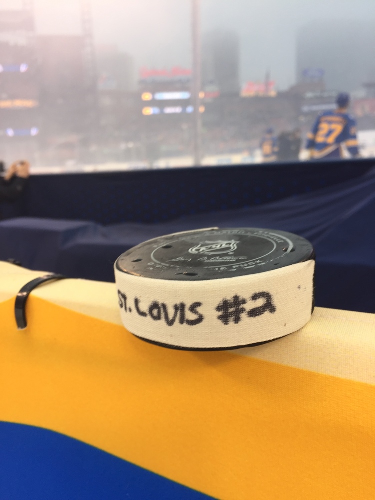 Vladimir Tarasenko St. Louis Blues Winter Classic Goal-Puck, 1st of 2 ...
