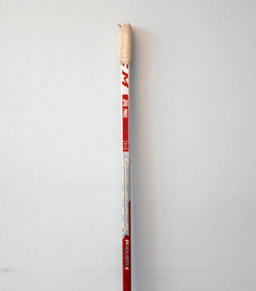#31 Carey Price Game Used Stick - Autographed - Montreal Canadiens ...