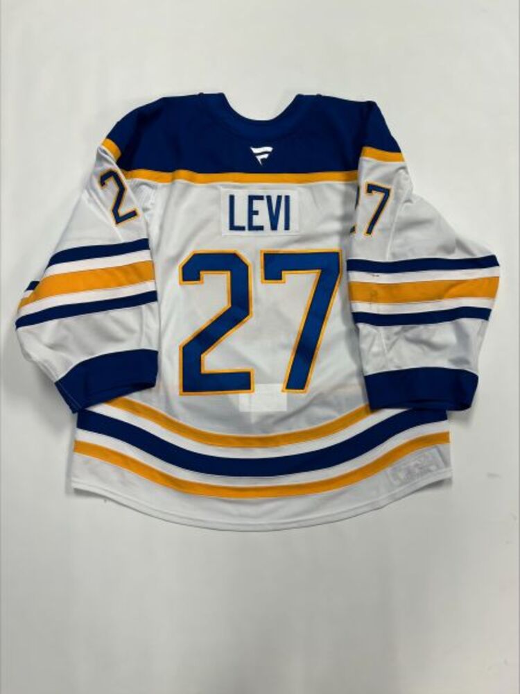 Devon Levi 2024-25 Buffalo Sabres Global Series Jersey - NHL Auctions