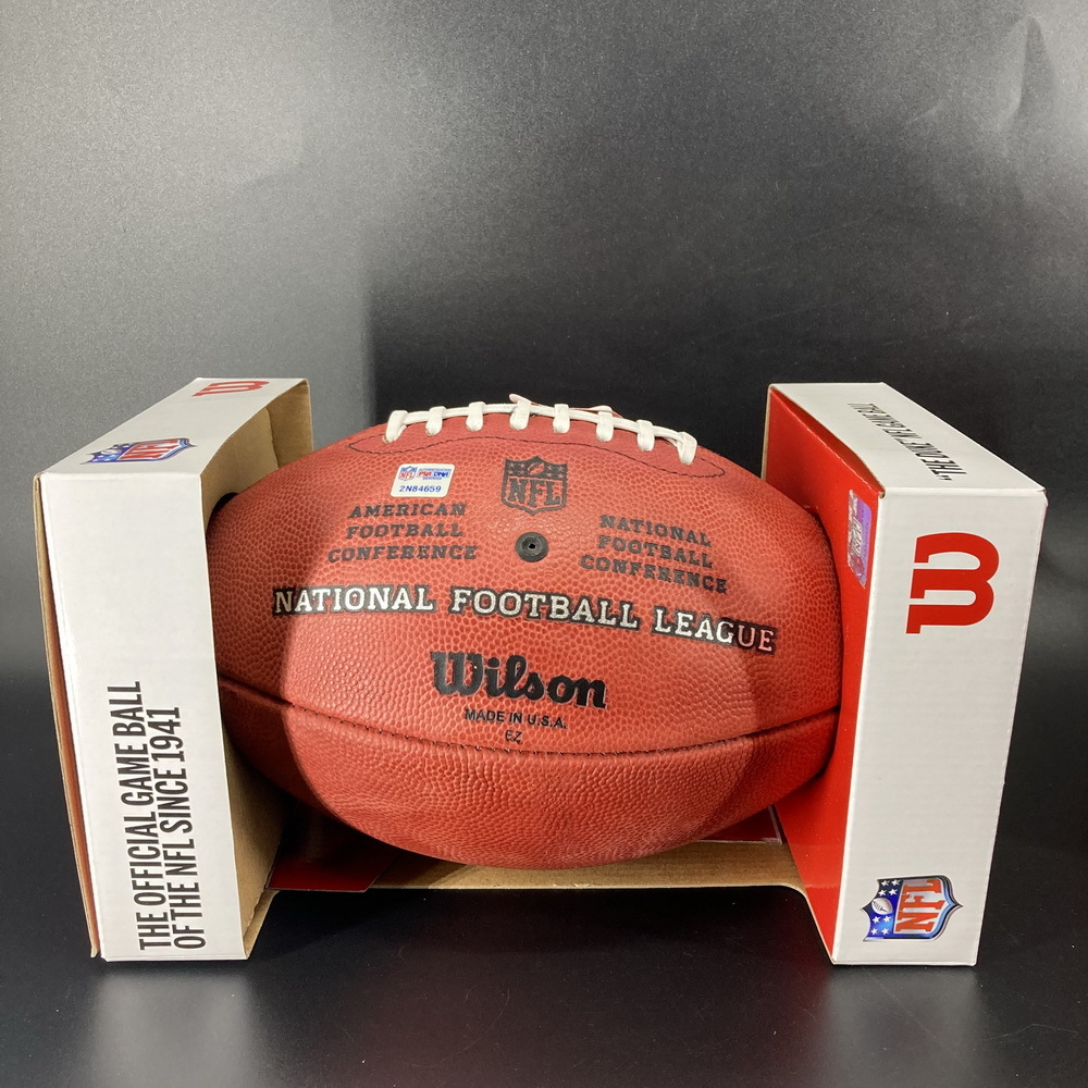 NFL - Chiefs George Karlaftis Signed Authentic Football | The official ...