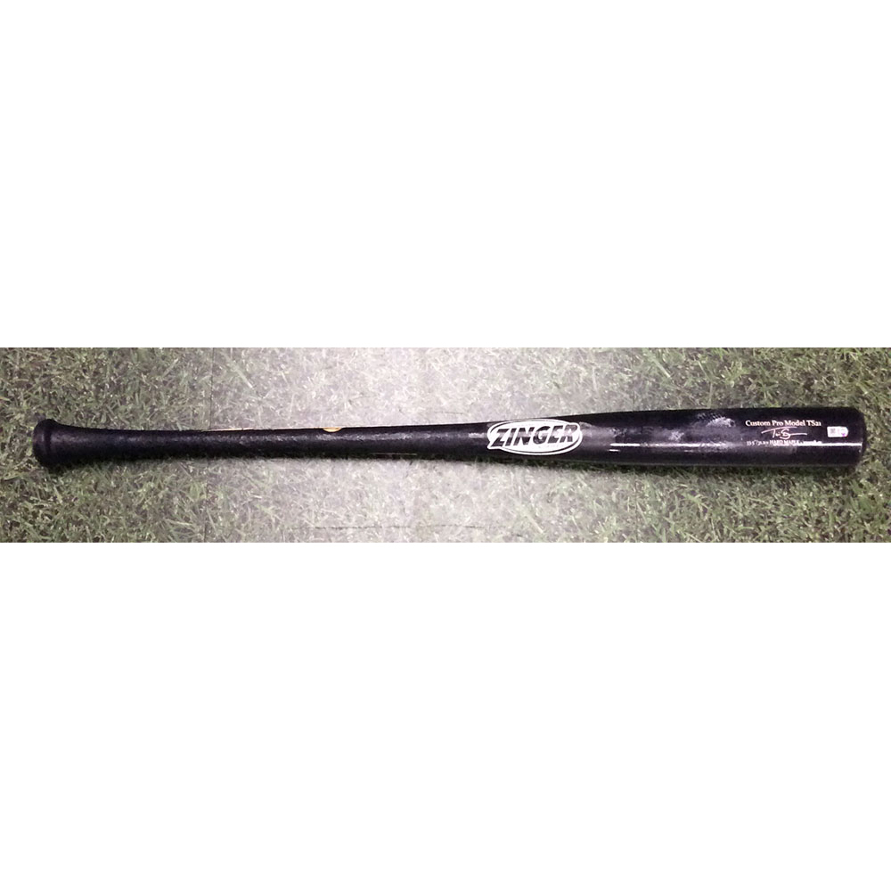 Travis Shaw Game-Used Cracked Bat NLCS Game 2 LAD@MIL 10/13/18 | MLB ...