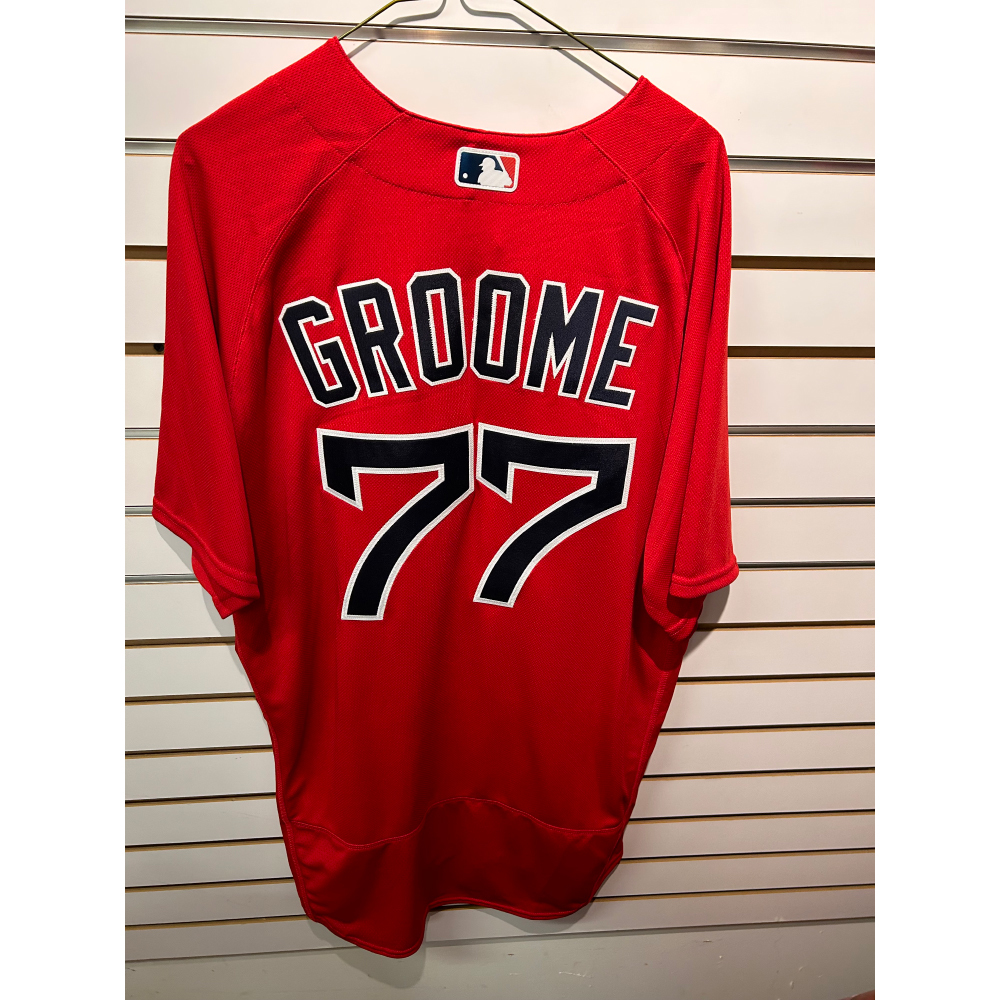 Jay Groome #77 2022 Team Issued Spring Training Jersey, Size 48 | Red ...