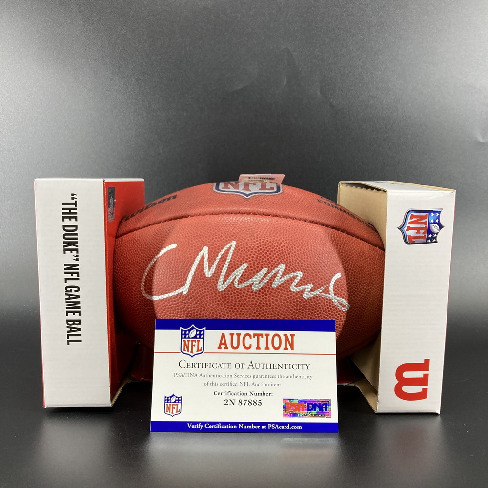 NFL - Jaguars Chad Muma Signed Authentic Football | The official ...