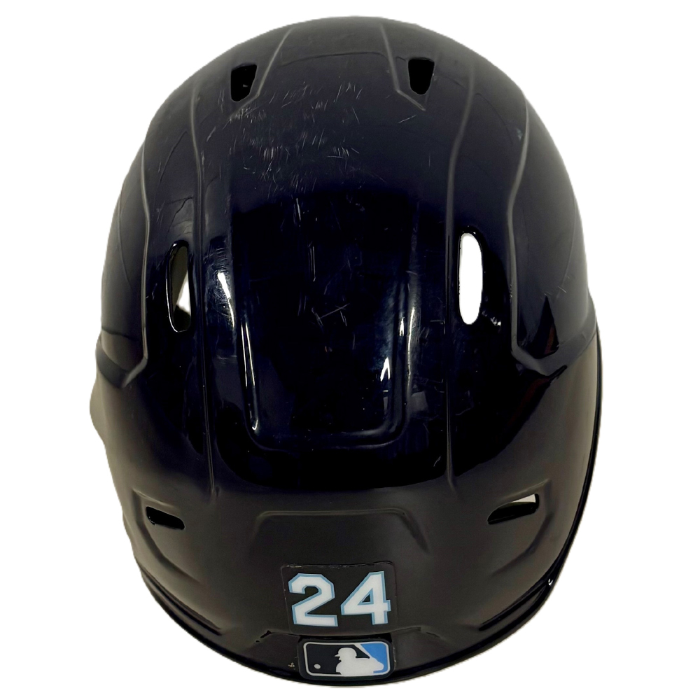 Game Used Autographed TB Batting Helmet: Christopher Morel - 2 HR, 3 R ...