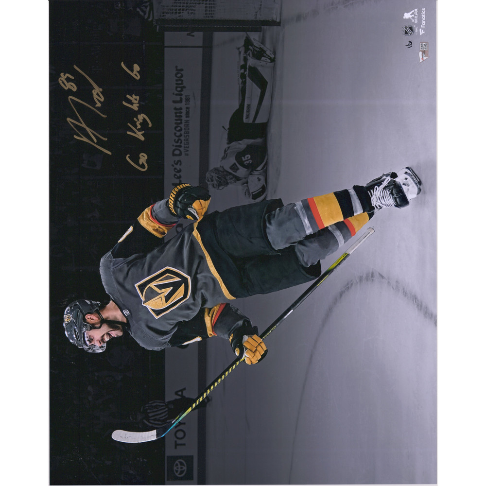 Alex Tuch Vegas Golden Knights Autographed 16" x 20" Spotlight ...