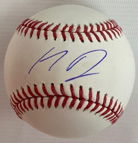 Henry Davis Autographed Baseball | MLB Auctions
