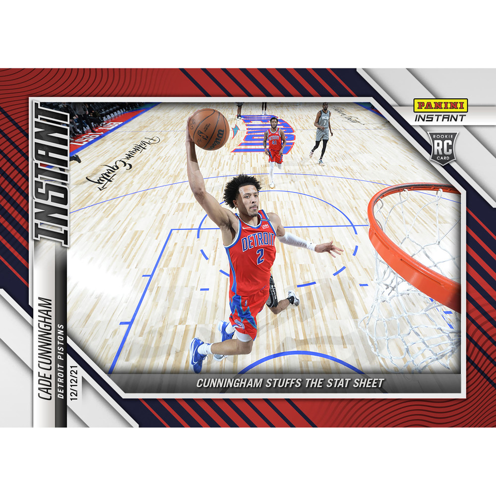 Cade Cunningham Detroit Pistons Fanatics Exclusive Parallel Panini ...