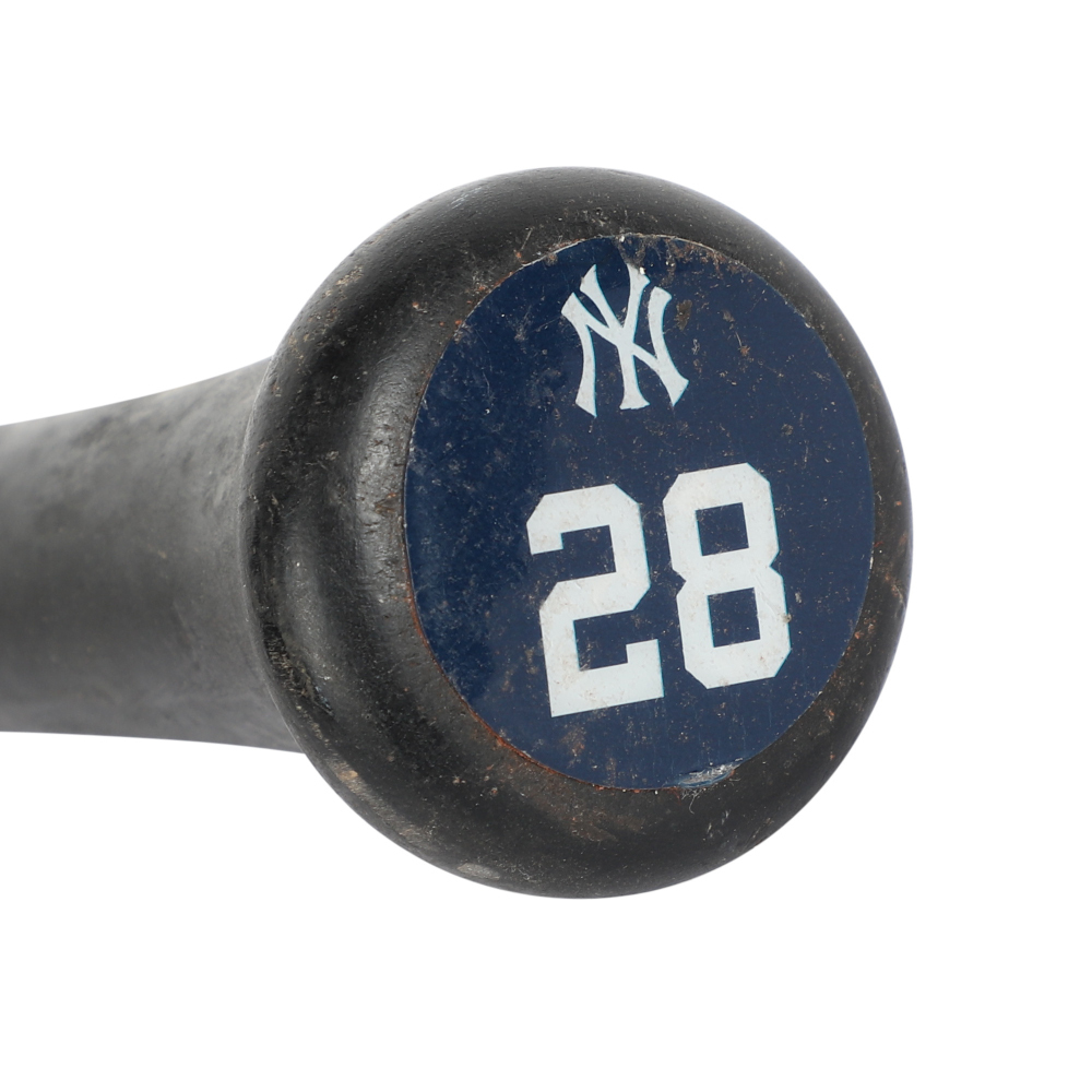 Austin Romine New York Yankees Team Issued Broken Bat vs. Detroit ...