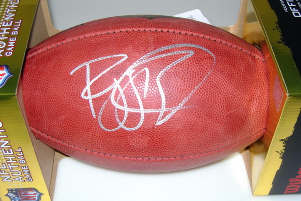 BILLS - REGGIE BUSH SIGNED AUTHENTIC FOOTBALL | The official auction ...