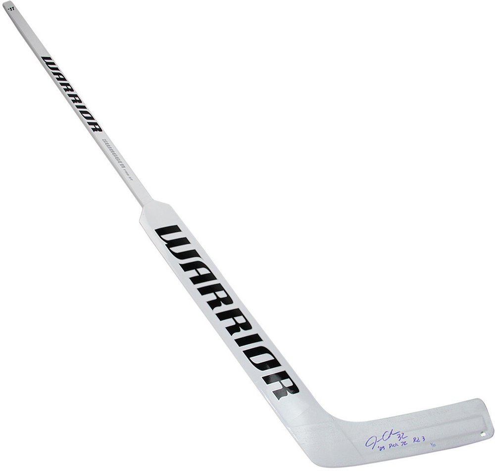 Jonathan Quick Signed Game Model Stick w/ " '05 Pick 72 Rd 3" Insc (L/E ...