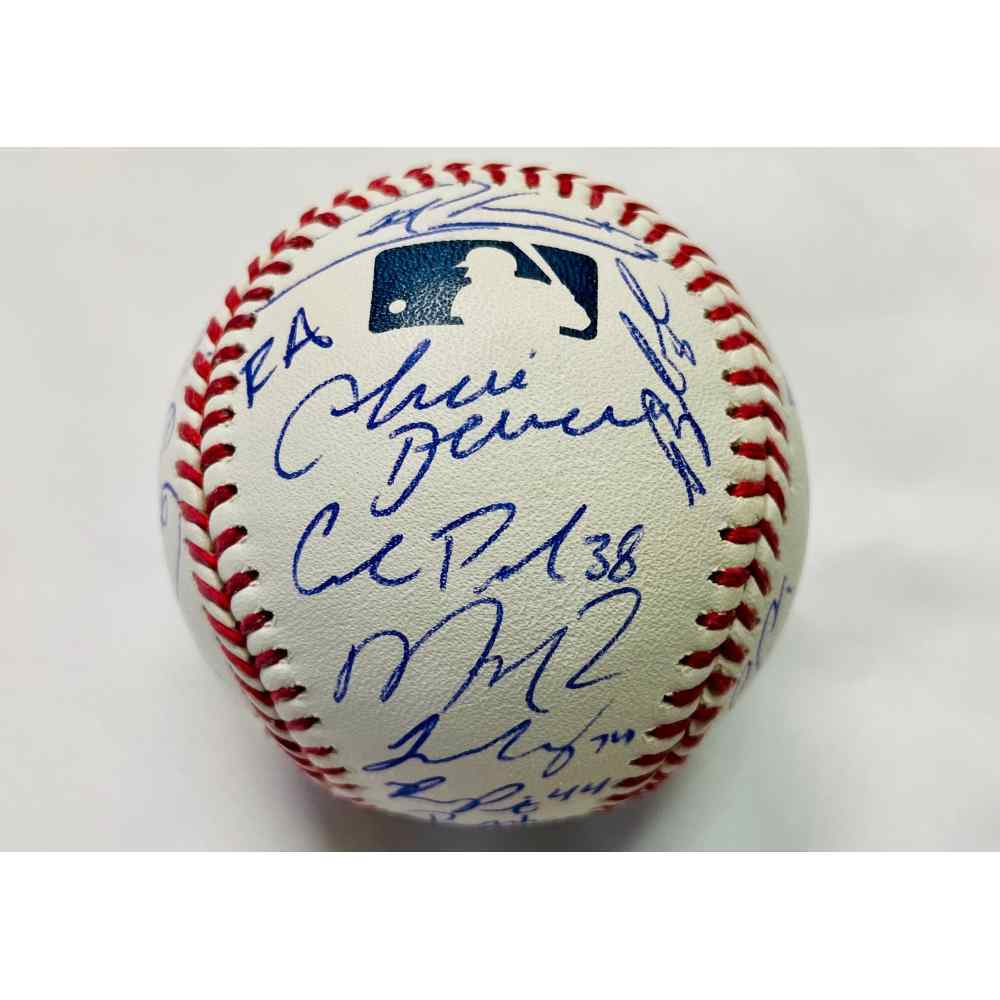 Team Autographed Baseball: Tampa Bay Rays - 2024 | Tampa Bay Rays Auctions