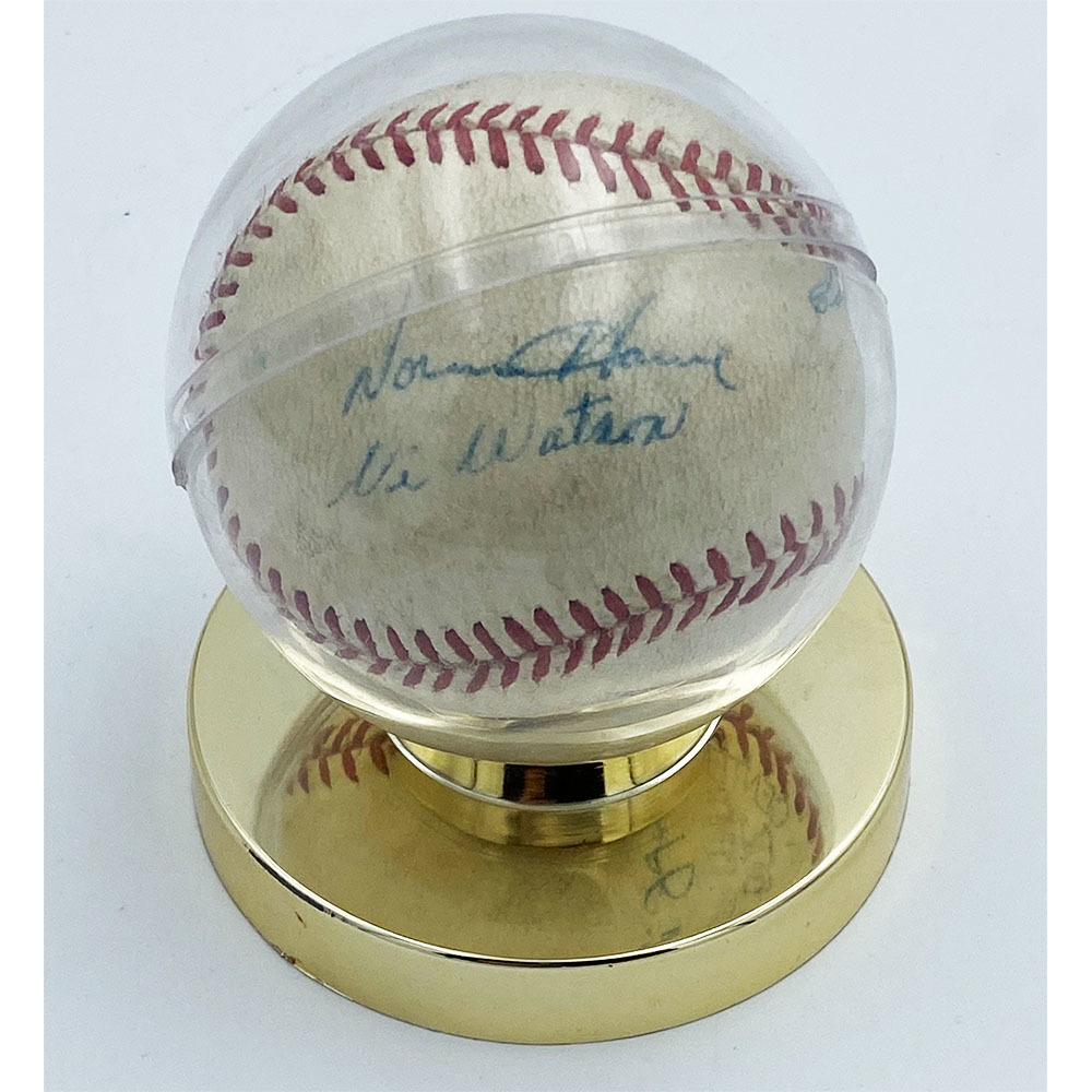 Howe Family Autographed & Used Baseball - NHL Auctions