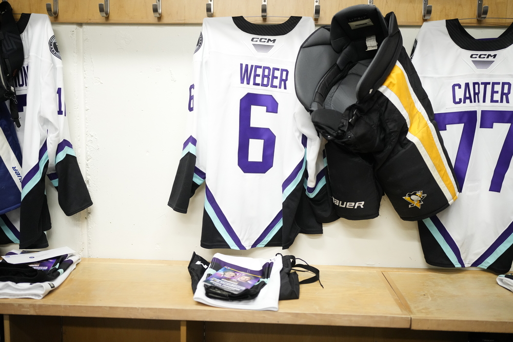 Shea Weber Game-Ready Autographed 2024 Legends Classic Jersey- White ...
