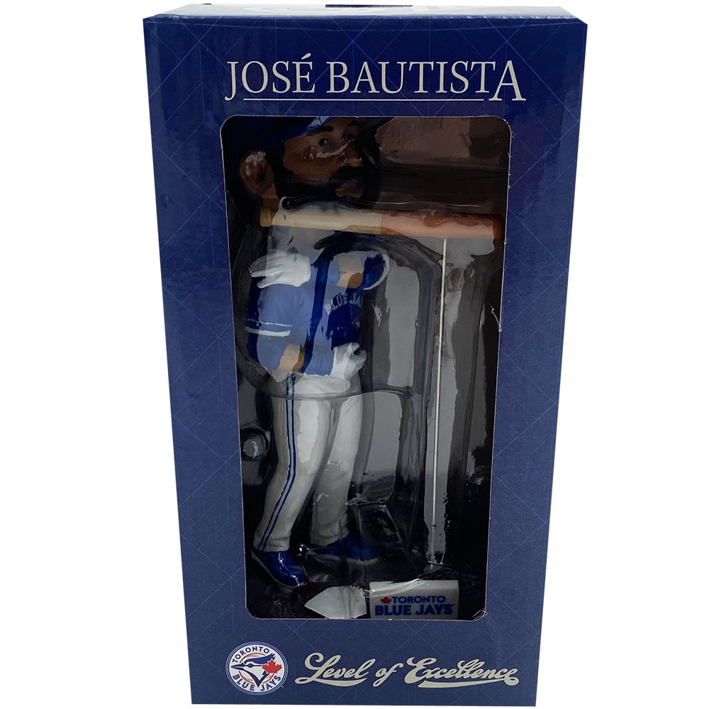 Jose Bautista Autographed Toronto Blue Jays BAT FLIP Bobblehead - NHL Auctions