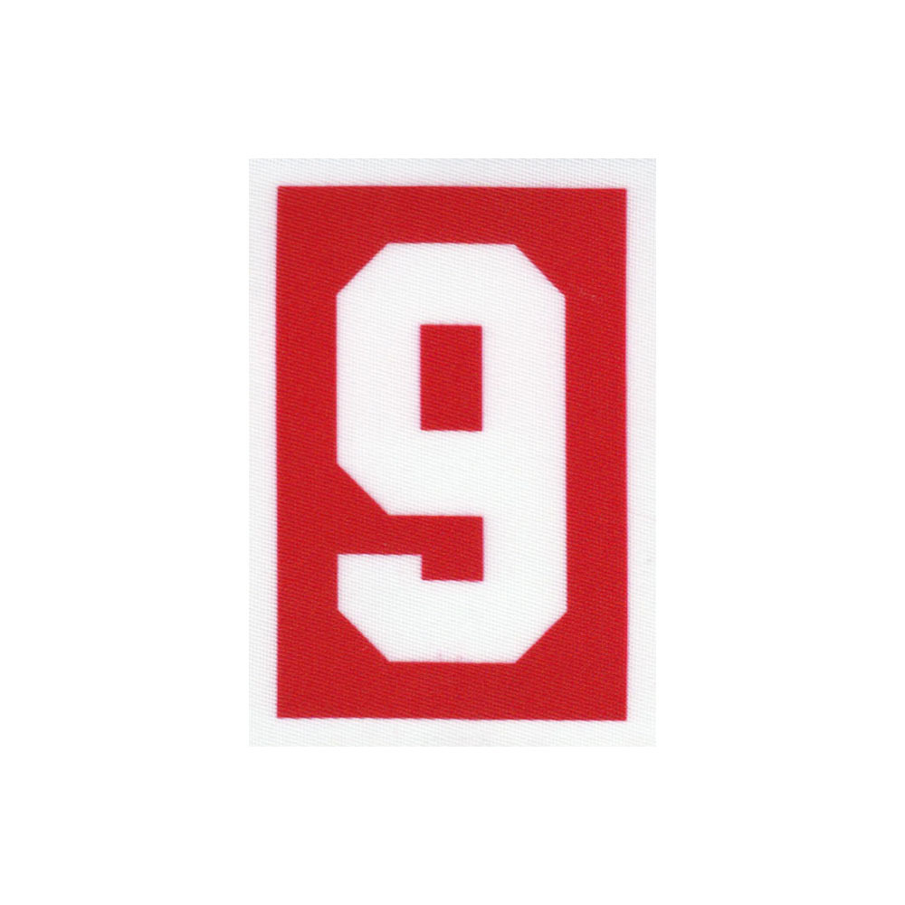 Detroit Red Wings #9 Jersey Patch - NHL Auctions