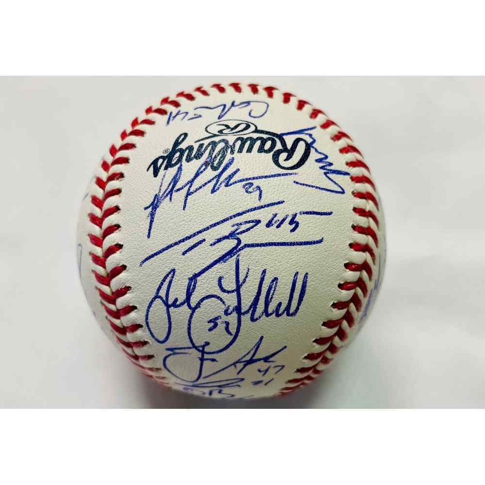 Team Autographed Baseball: Tampa Bay Rays - 2024 | Tampa Bay Rays Auctions
