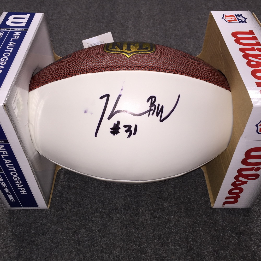 NFL - Titans Kevin Byard signed panel ball | The official auction site ...