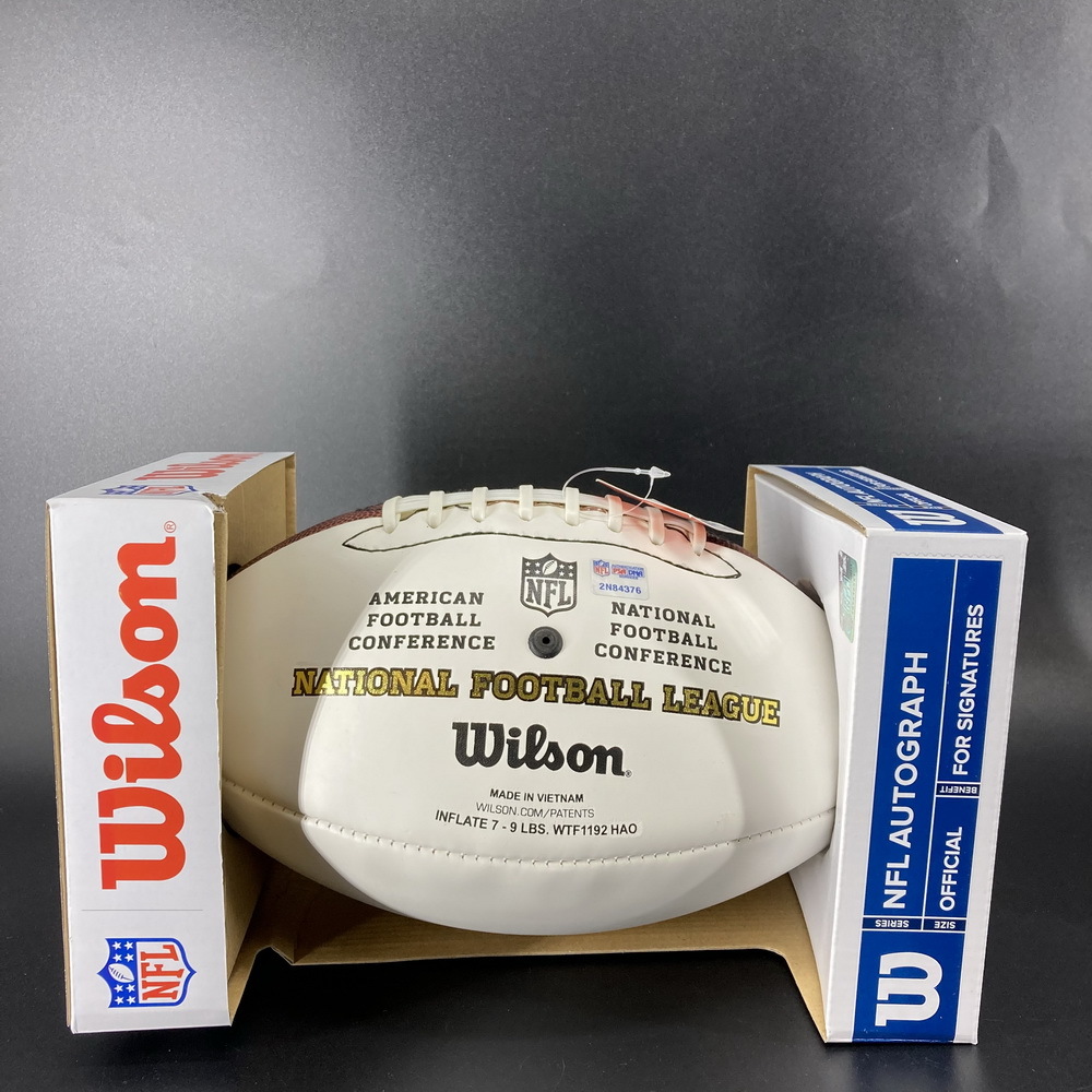 NFL - Patriots Jake Bailey Signed Panel Ball | The official auction ...