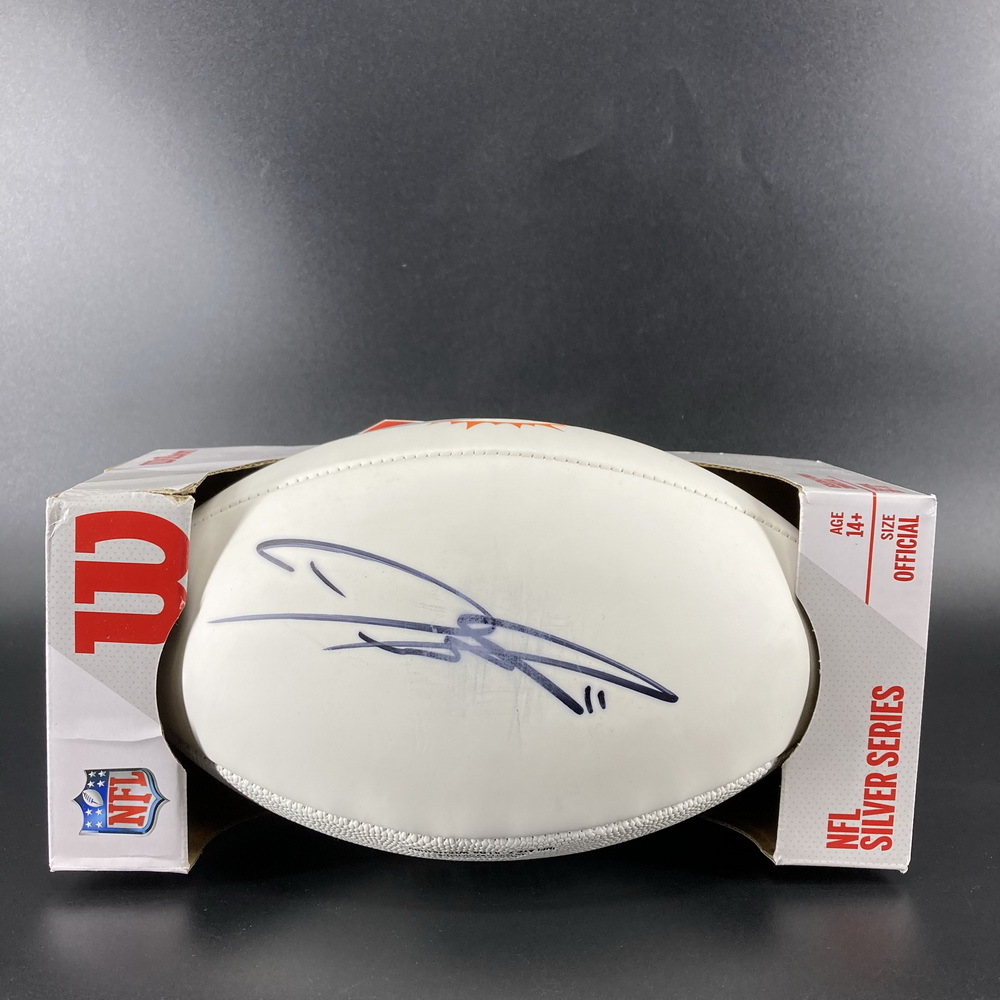 Dolphins - DeVante Parker Signed Panel Ball With Dolphins Logo | The ...