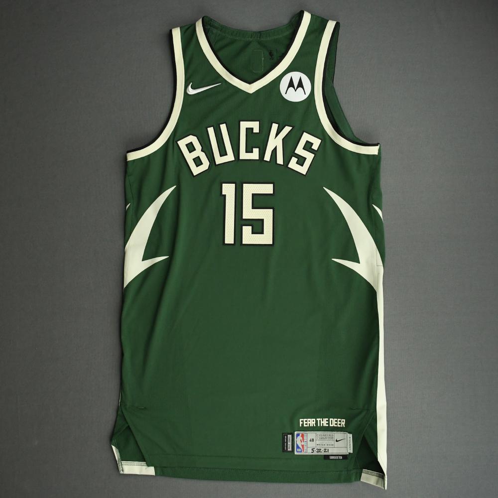 Sam Merrill - Milwaukee Bucks - Game-Worn Earned Edition Jersey ...