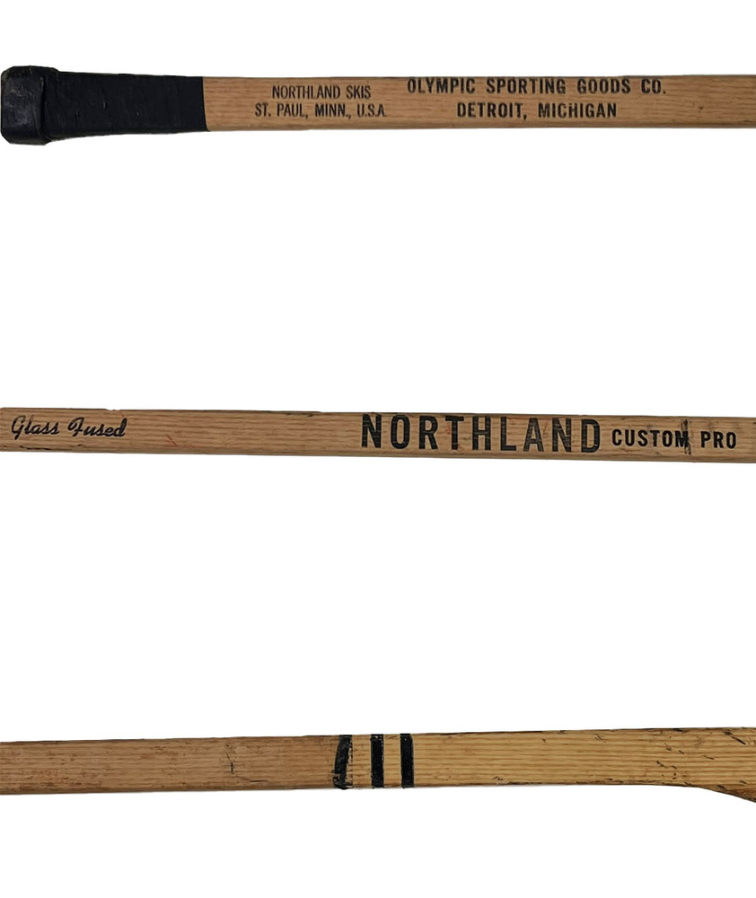 Val Fonteyne Game-Used Northland Stick - NHL Auctions