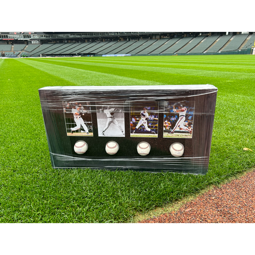 Rookie of the Year Frame featuring Luis Aparicio, Ron Kittle, Ozzie ...