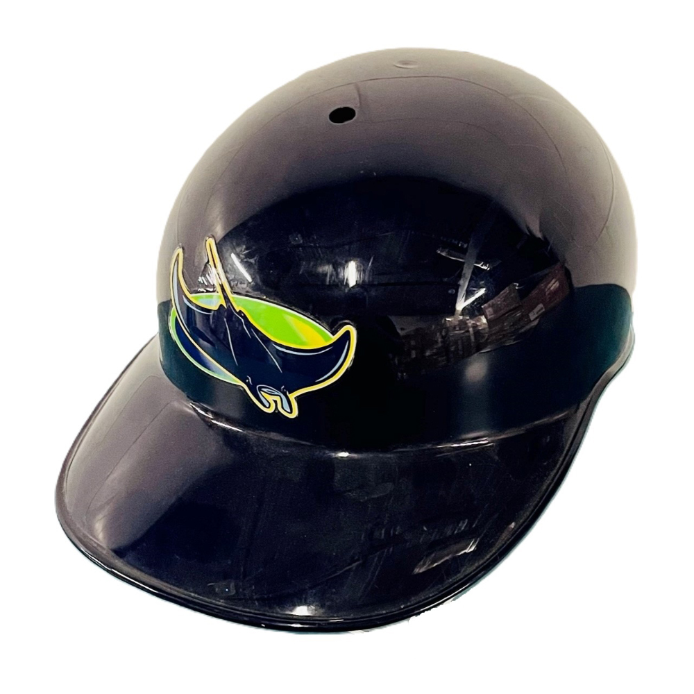 Team Issued Devil Rays Coaches Helmet: Matt Quatraro - 2023 | Tampa Bay Rays Auctions