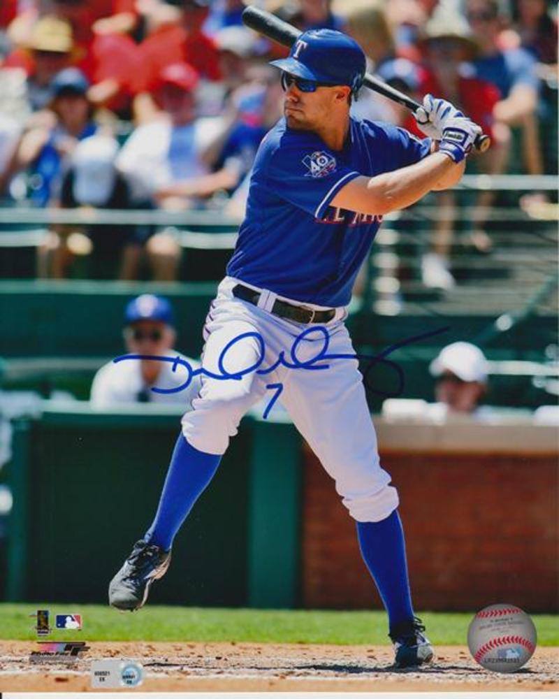 David Murphy Autographed "Hitting" 8x10 | MLB Auctions