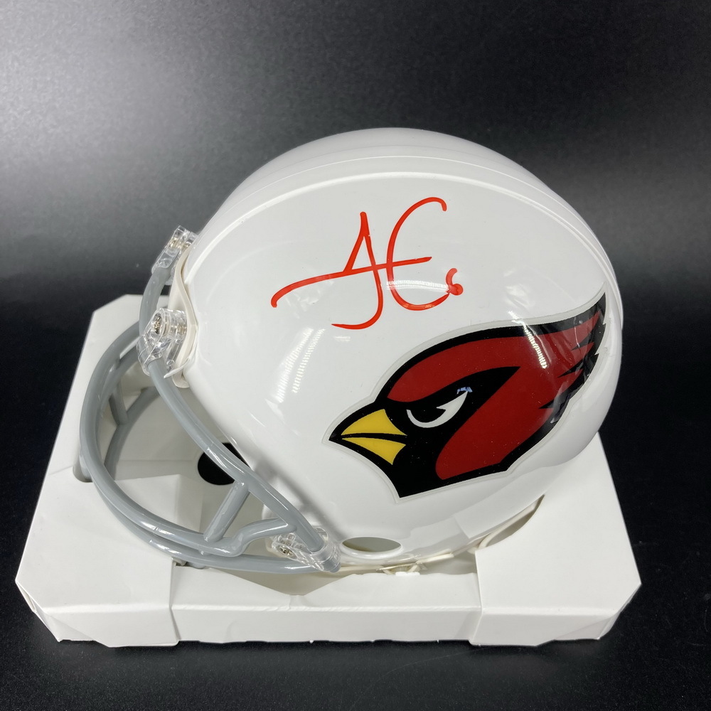 NFL - Cardinals James Connor Signed Mini Helmet | The official auction ...
