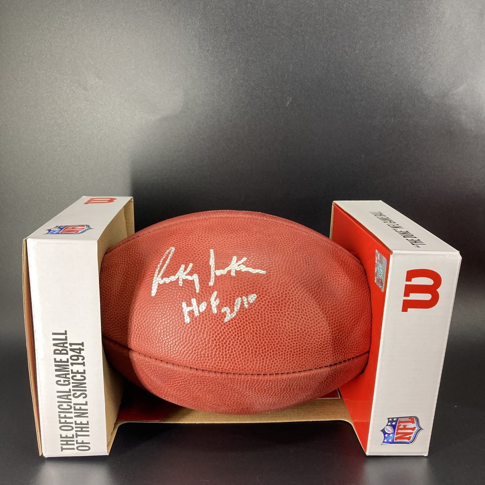 HOF - 49ers Rickey Jackson Signed Authentic Football | The official ...