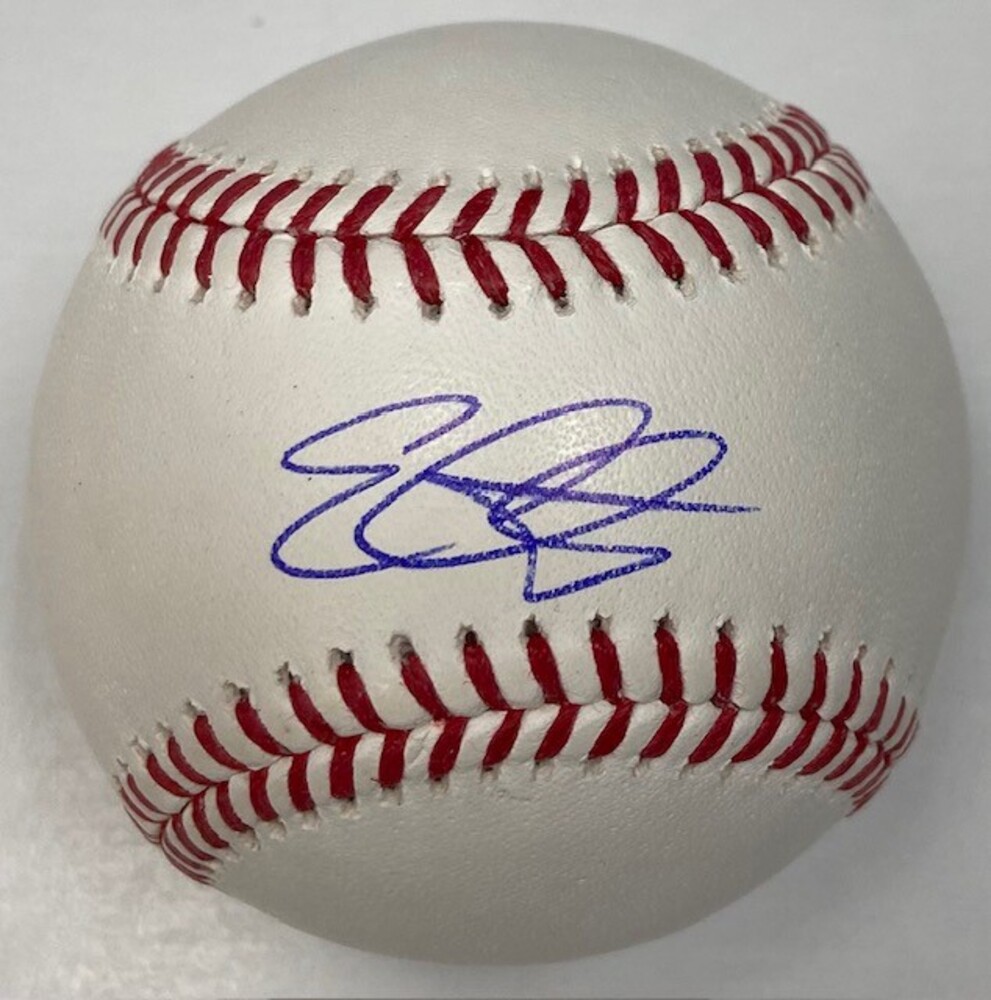 Evan Carter Autographed Baseball | MLB Auctions