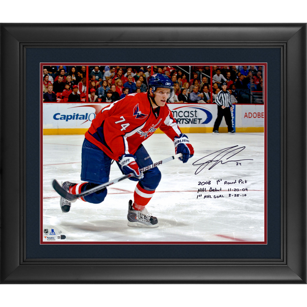 John Carlson Washington Capitals Framed Autographed 16" x 20 ...