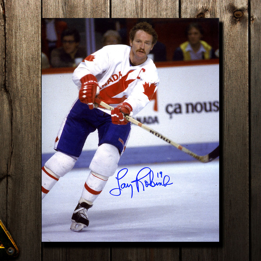 Larry Robinson Team Canada Autographed 8x10 - NHL Auctions
