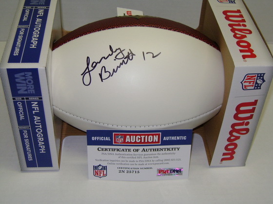 NFL - PATRIOTS JACOBY BRISSETT SIGNED PANEL BALL | The official auction ...