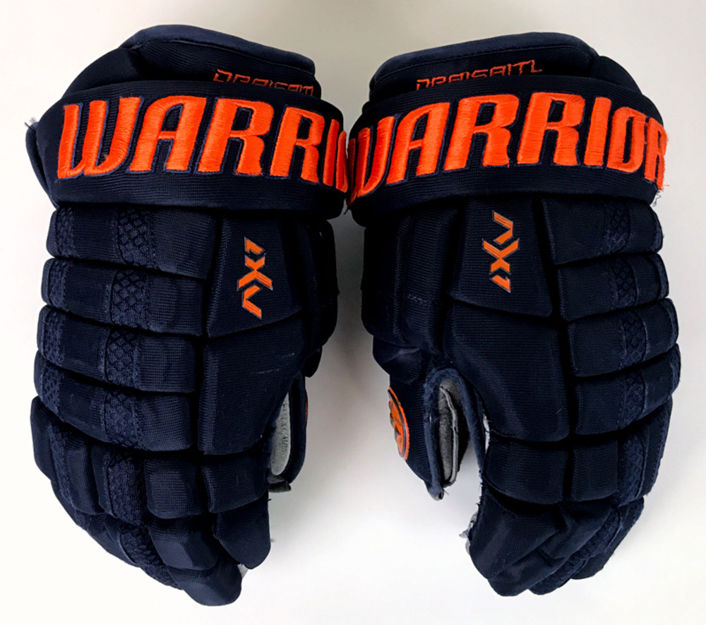 Leon Draisaitl #29 - 2020-21 Edmonton Oilers Game-Worn Warrior Hockey ...