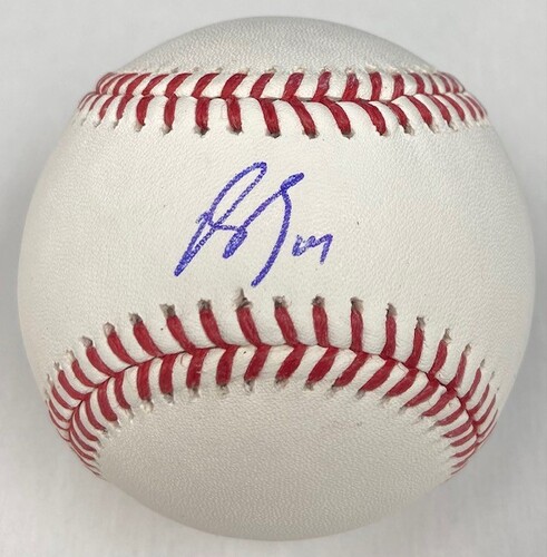 Patrick Bailey Autographed Baseball | MLB Auctions
