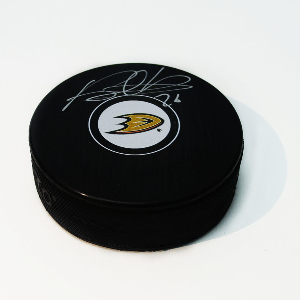 Brandon Montour Anaheim Ducks Signed Autograph Model Hockey Puck - NHL ...