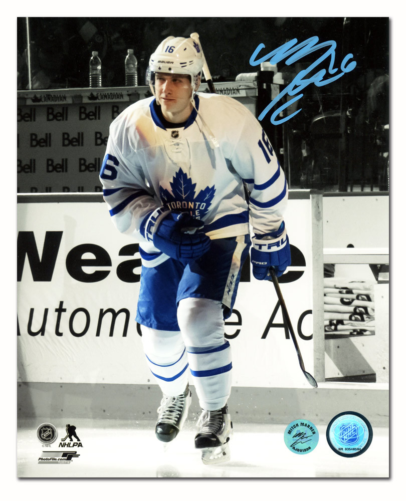 Mitch Marner Toronto Maple Leafs Autographed NHL Debut First Step 8x10 ...
