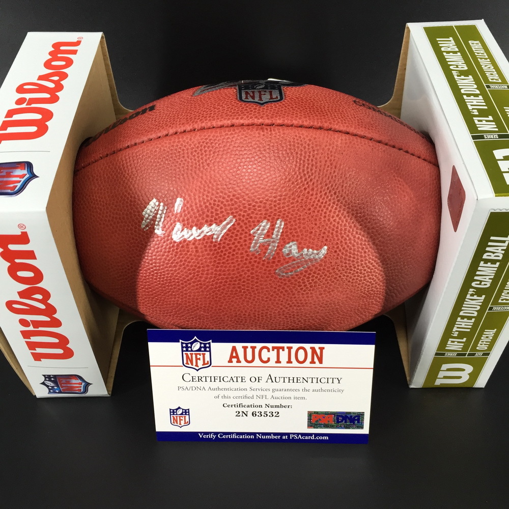 NFL - Bears N'Keal Harry Signed Authentic Football | The official ...