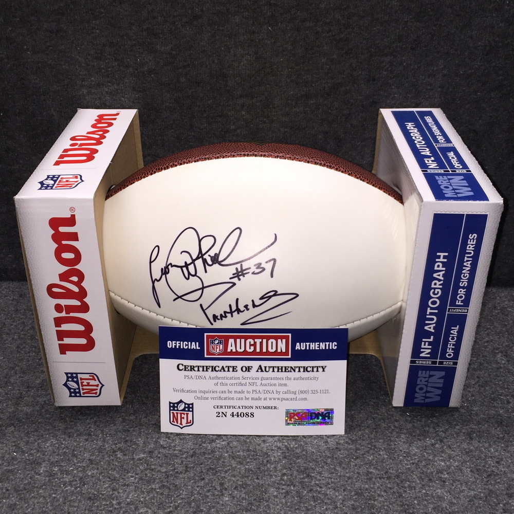 PCF - Panthers Leonard Wheeler signed panel ball | The official auction ...