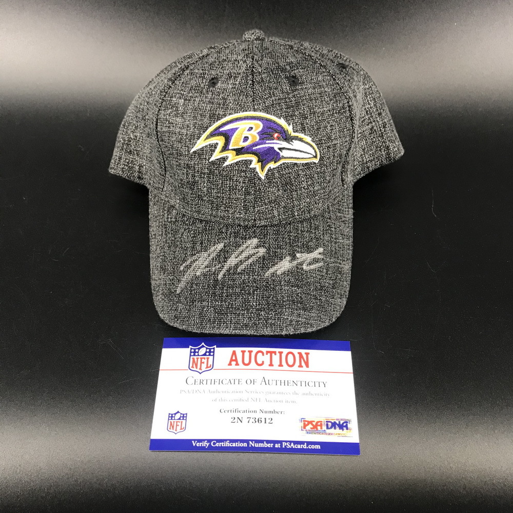 NFL - Ravens Rashod Bateman Signed Ravens Hat | The official auction ...