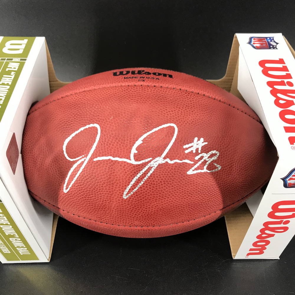 NFL - Raiders Josh Jacobs Signed Authentic Football | The official ...