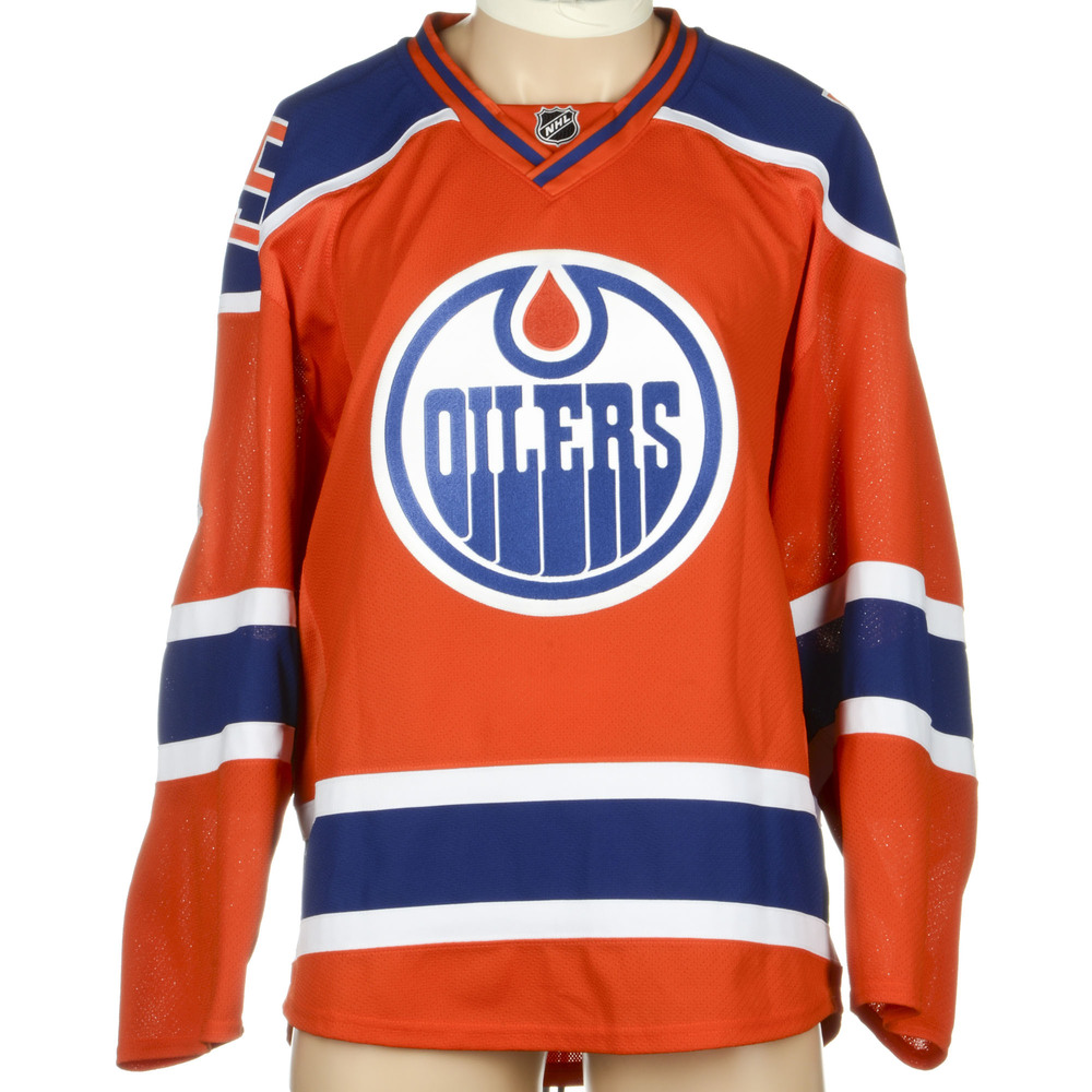 Mark Letestu Edmonton Oilers Game-Used 2016 Heritage Classic Jersey ...