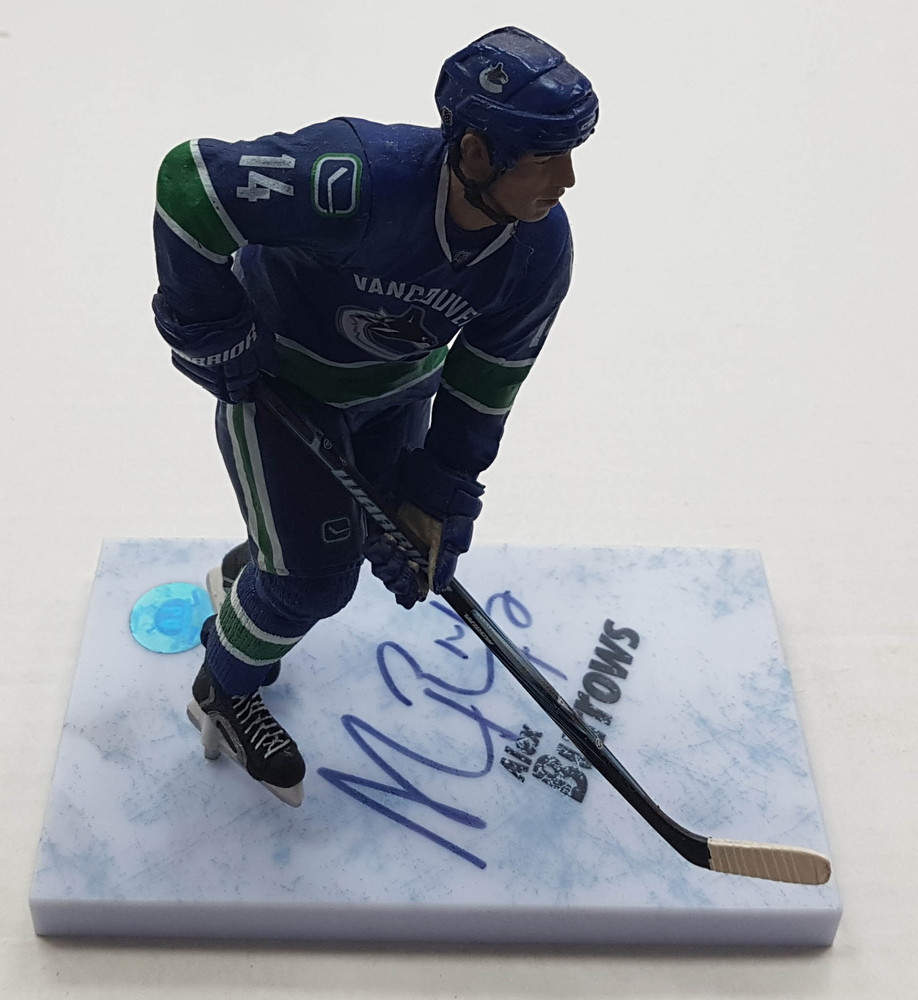 Alexander Burrows Vancouver Canucks Autographed McFarlane Figurine ...