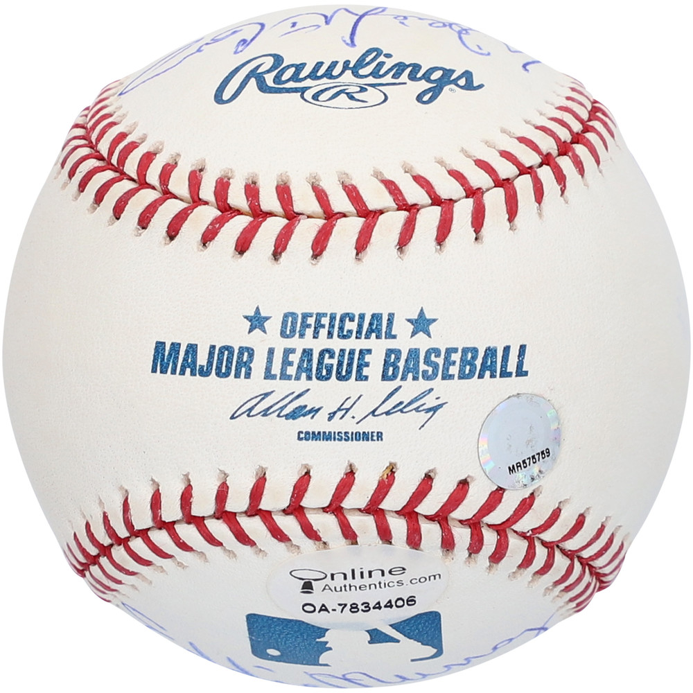500 Home Run Club Autographed Rawlings Official Baseball with 9 ...