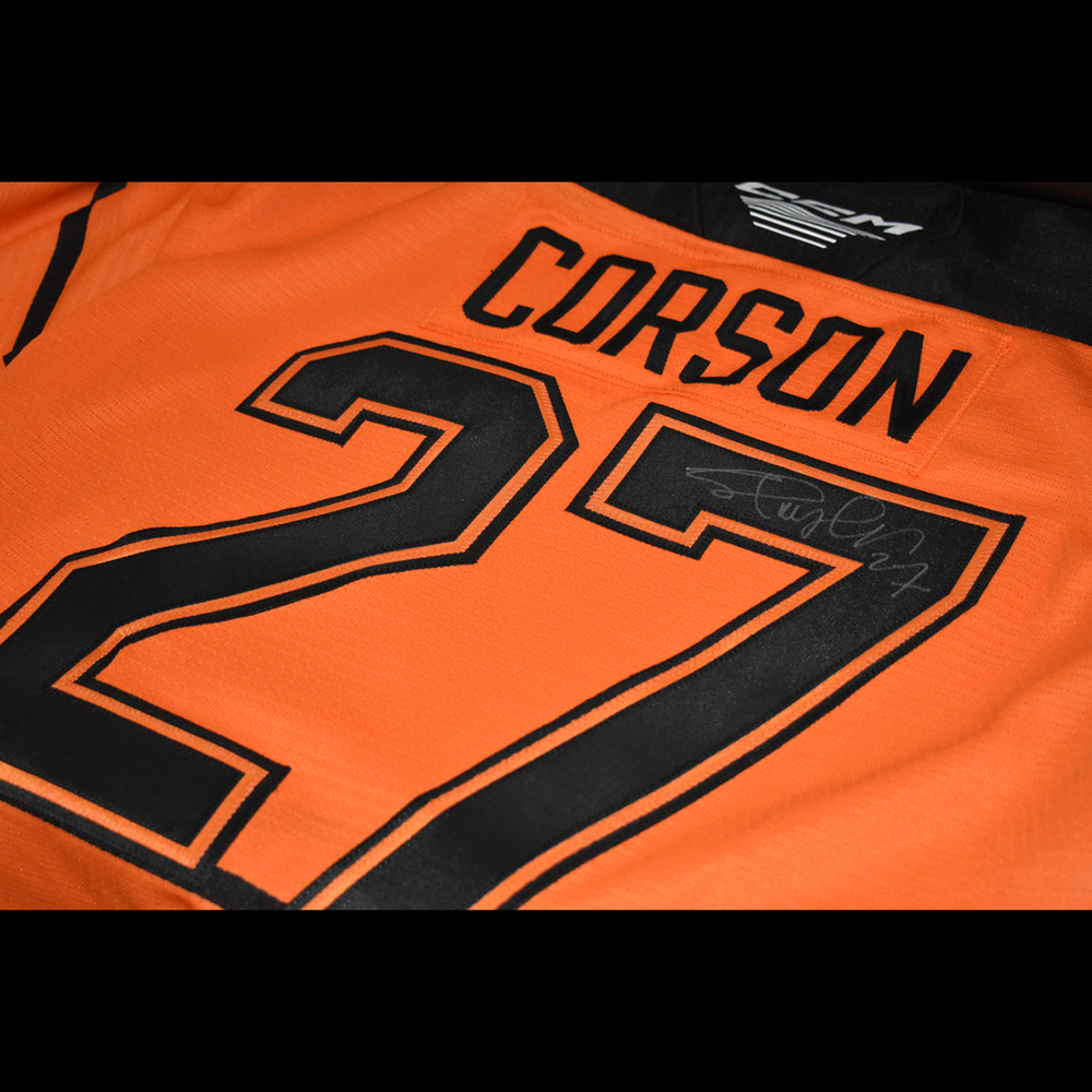 Shayne Corson GAME-WORN AUTOGRAPHED 2022 LEGENDS CLASSIC JERSEY ...